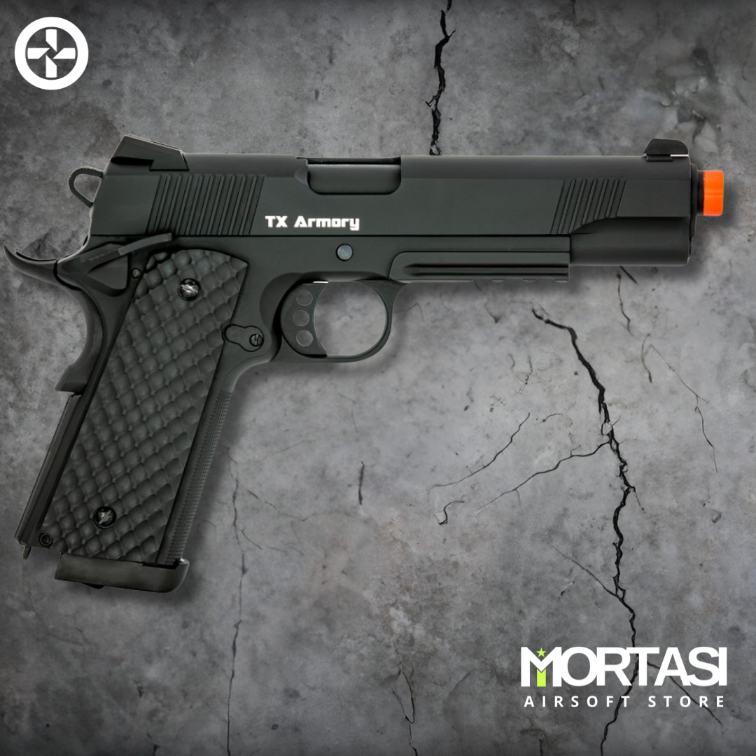 TX Armory 1911 CO2 Gas Blowback Pistol – Mortasi Airsoft Store